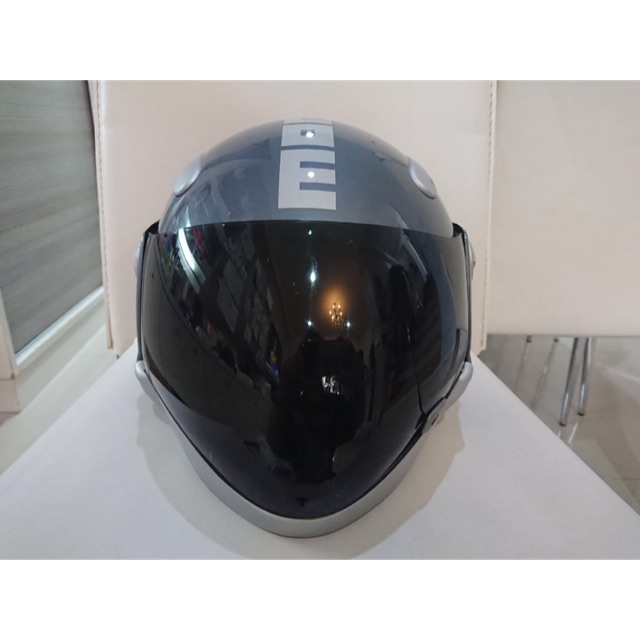 MoMo design devil ทรงแนวๆ งาน italy สีเทาคาดขาว ชิวยกขึ้นลงได้ ขอบคิ้ว ...