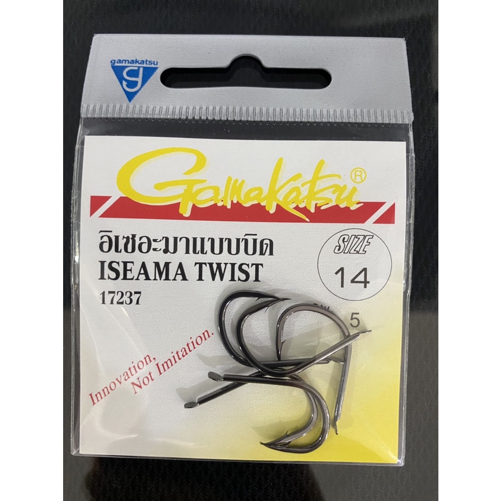 เบ็ด Gamakatsu Iseama Twist 17237 | Shopee Thailand
