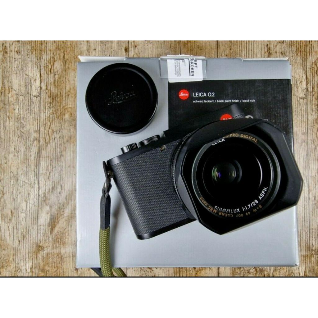 Leica Q2 47.3 MP Digital Camera - Black. leica Fully boxed | Shopee ...