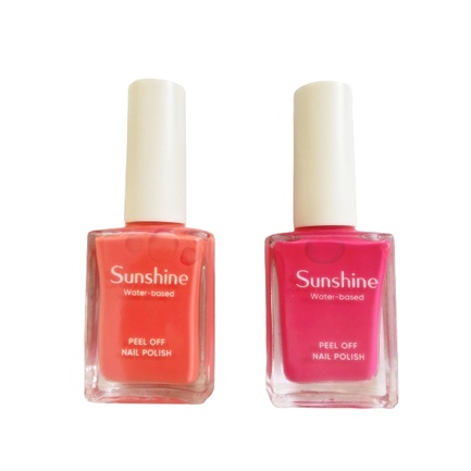 MINISO น้ำยาทาเล็บ Sunshine Water Based Peel Off Nail Polish | Shopee ...