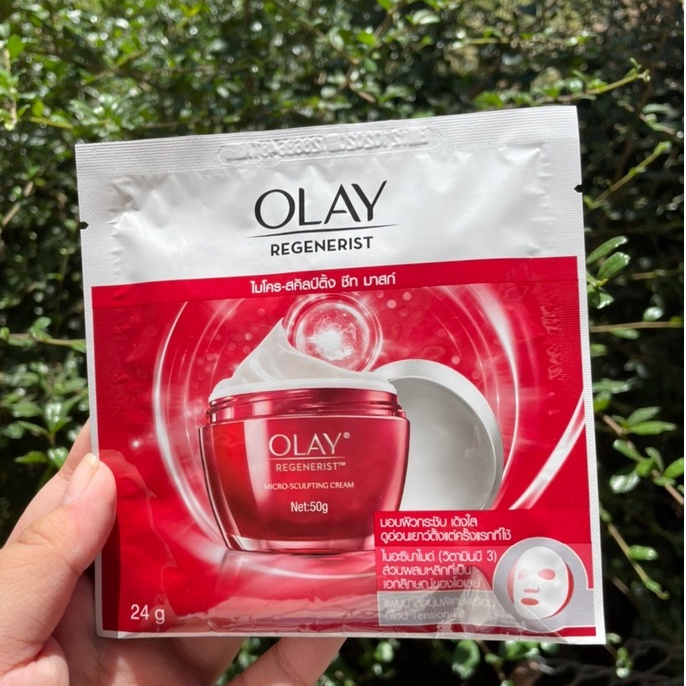 Olay regenerist micro sculpting sheet mask / olay mask 24g มาร์กหน้า 1 ...