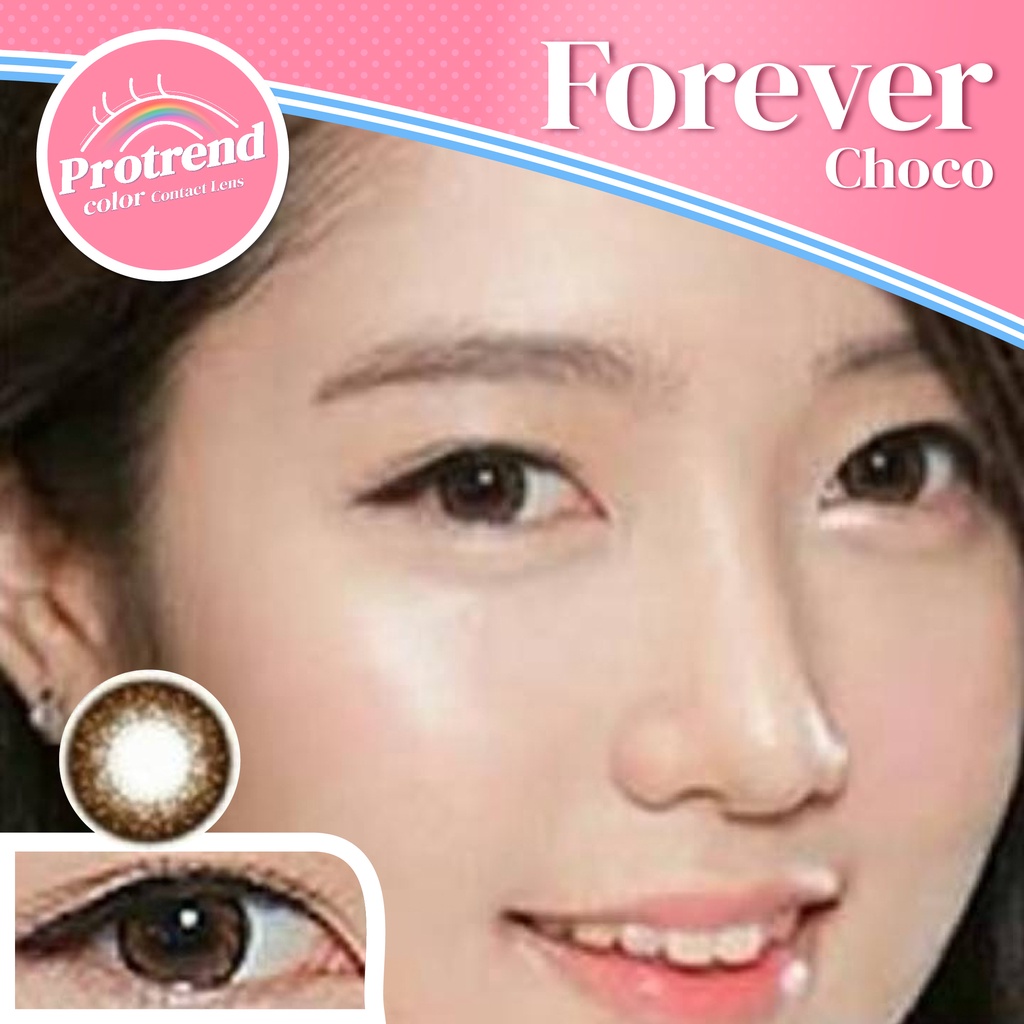 protrendcolor : คอนแทคเลนส์ รุ่น Forever Choco | Shopee Thailand