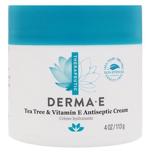 Derma E, Tea Tree & Vitamin E Antiseptic Cream, 4 oz (113 g) | Shopee ...