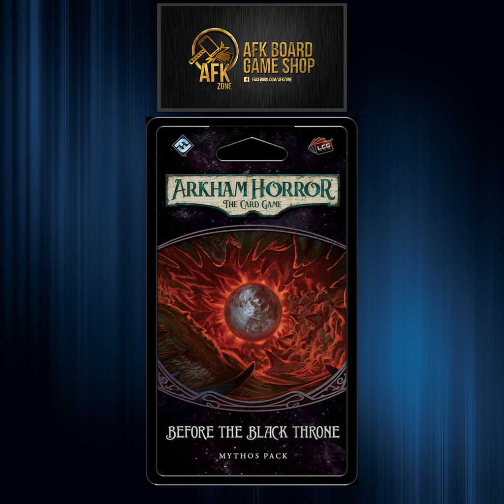 Arkham Horror LCG Mythos Pack - Before the Black Throne - AHC35 - Board Game - บอร์ดเกม | Shopee ...