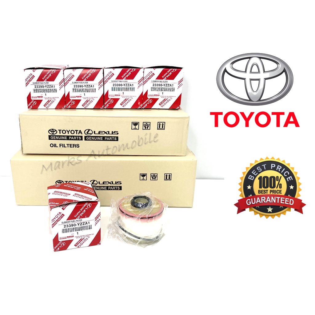 ไส้กรองน้ํามันเชื้อเพลิงดีเซล 23390-YZZA1 - Toyota Hilux Kun25 Kun26 ...