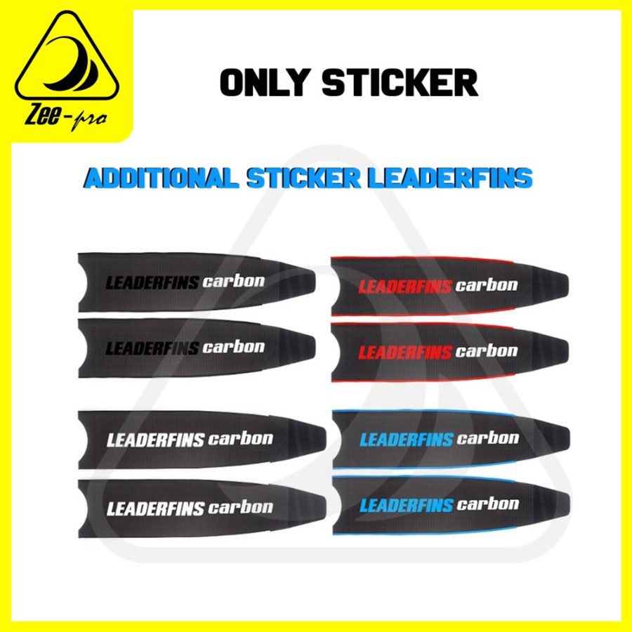 สติ๊กเกอร์เพิ่มเติม Leaderfins Carbon Blade Long Fins สติ๊กเกอร์เพิ่ม ...
