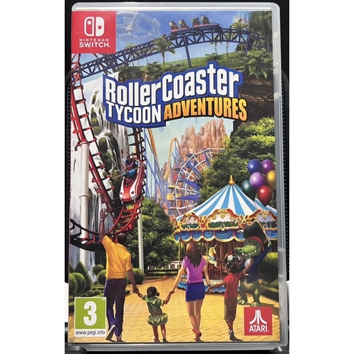 Roller coaster tycoon adventures nintendo switch gamer | Shopee Thailand