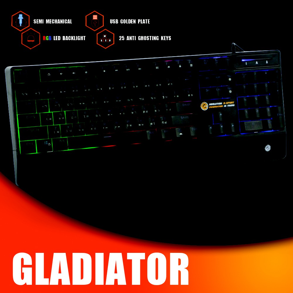 Neolution E-Sport Gaming Keyborad Gladiator | Shopee Thailand