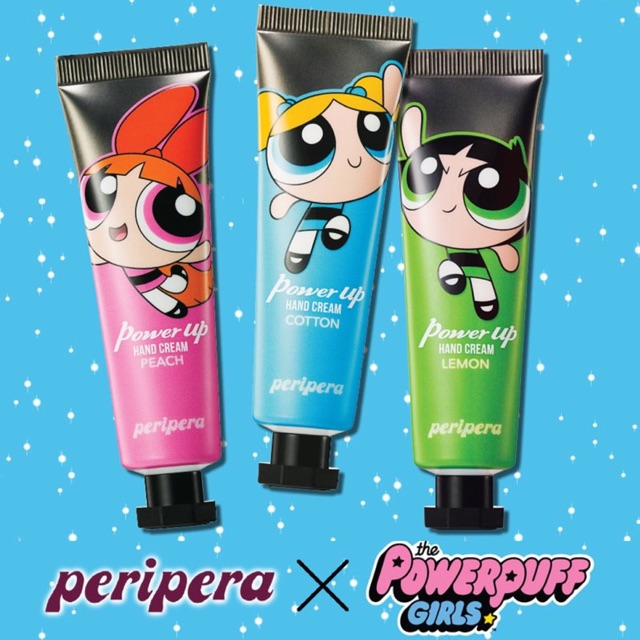 PERIPERA x POWERPUFF GIRLS Power Up Hand Cream 30ml. | Shopee Thailand