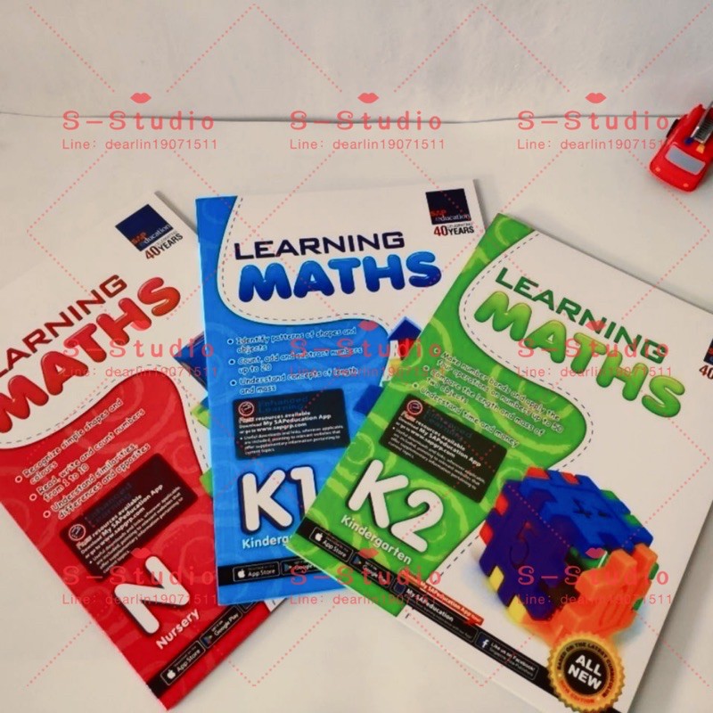 Learning Mathematics SAP Learning Math N-K2（Workbook 3 ）English ...