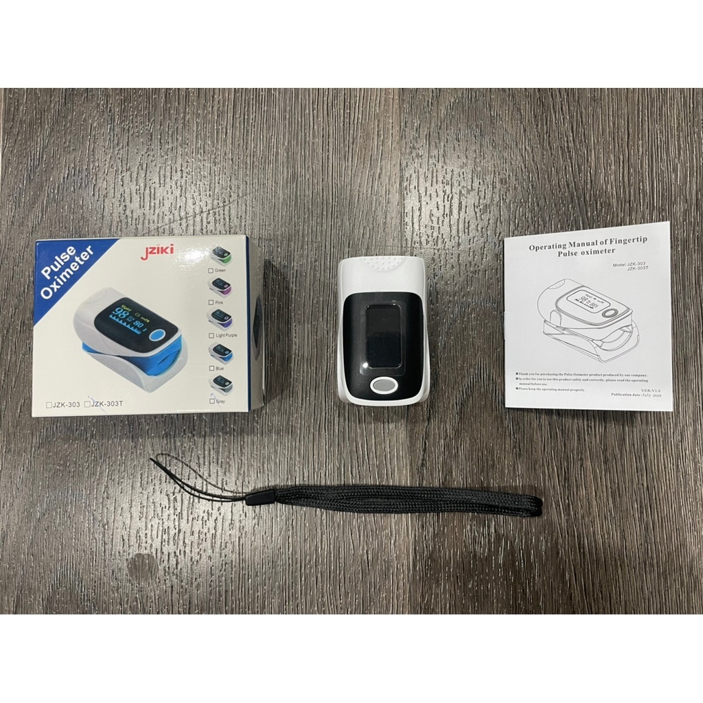 พร้อมส่ง!!! Pulse Oximeters Jziki รุ่น JZK-303T(รุ่นใหม่!) เครื่องวัด ...