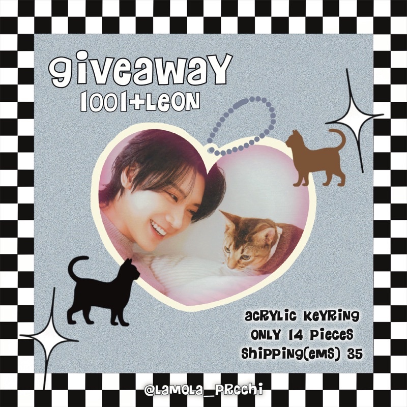 giveaway tenlee&leon wayv acrylic keyring | Shopee Thailand