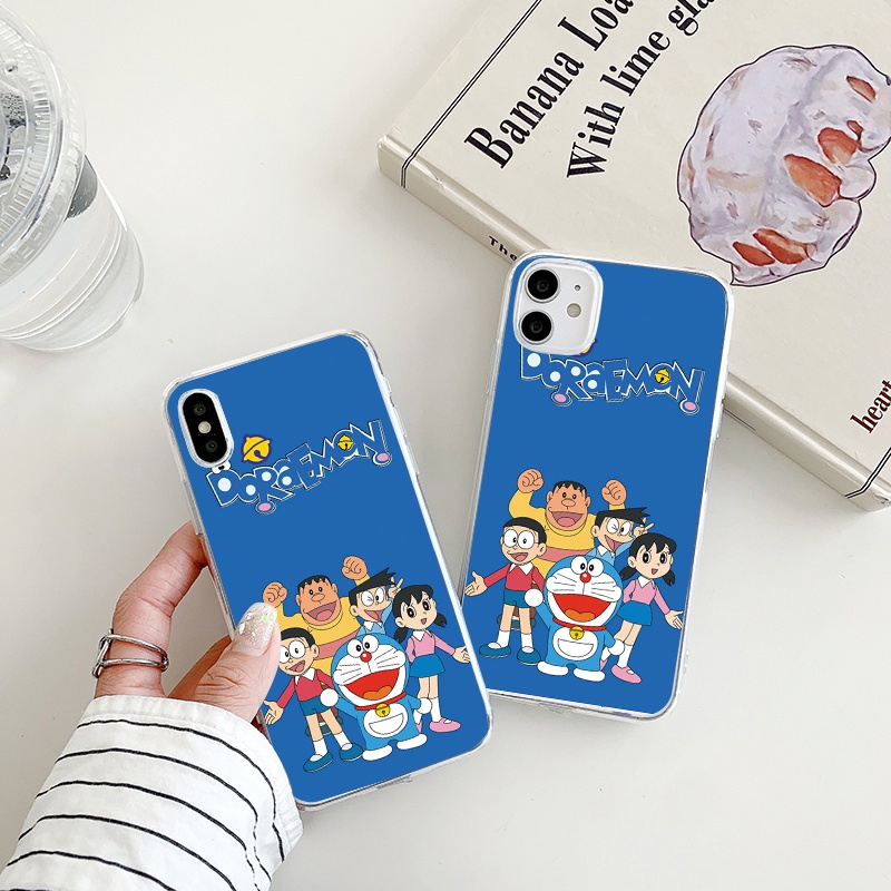 Doraemon เคสไอโฟน 13pro 14 plus cartoon 8พลัส 7 8 Plus Se2020 เคส ...
