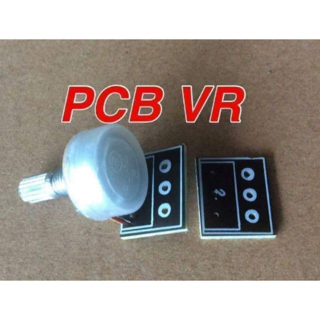 PCB VR สำหรับใส่วอลลุ่ม 3ขา (แผ่นเปล่า) ขั้นต่ำ10แผ่นนะคะ | Shopee Thailand