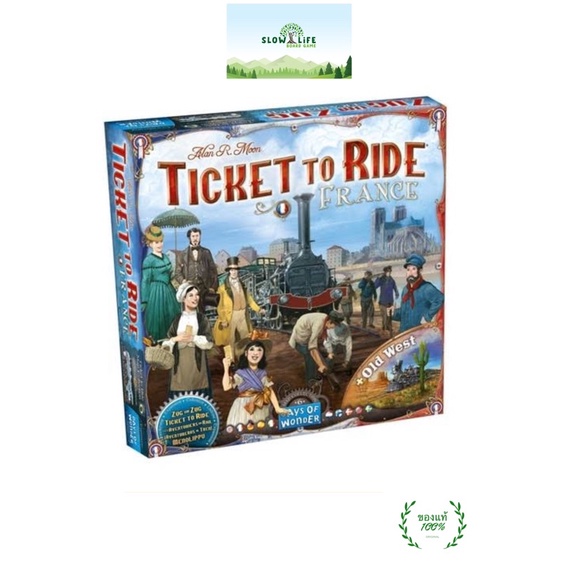 Ticket to ride France Board Game | Shopee Thailand