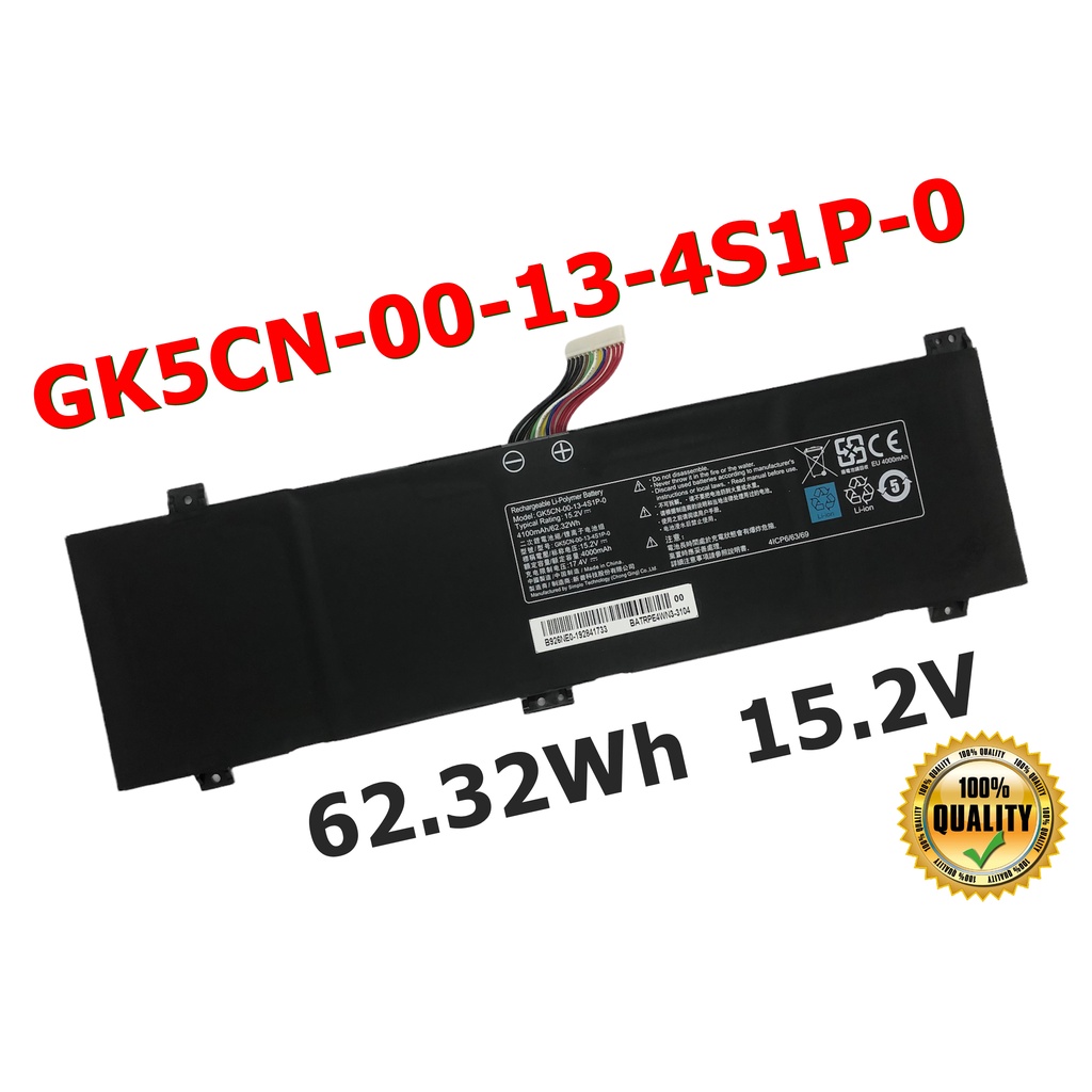 แบตเตอรี่ Gk5cn 00 13 4s1p 0 สำหรับ Gk5cn6z Gk5cn Battery Notebook