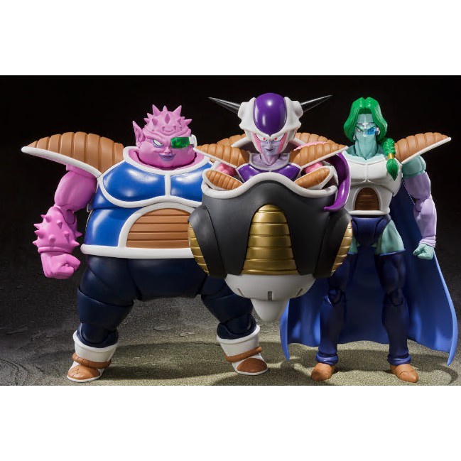 Bandai Dragon Ball Z S.H.Figuarts Zarbon / Dodoria / Frieza (First Form ...