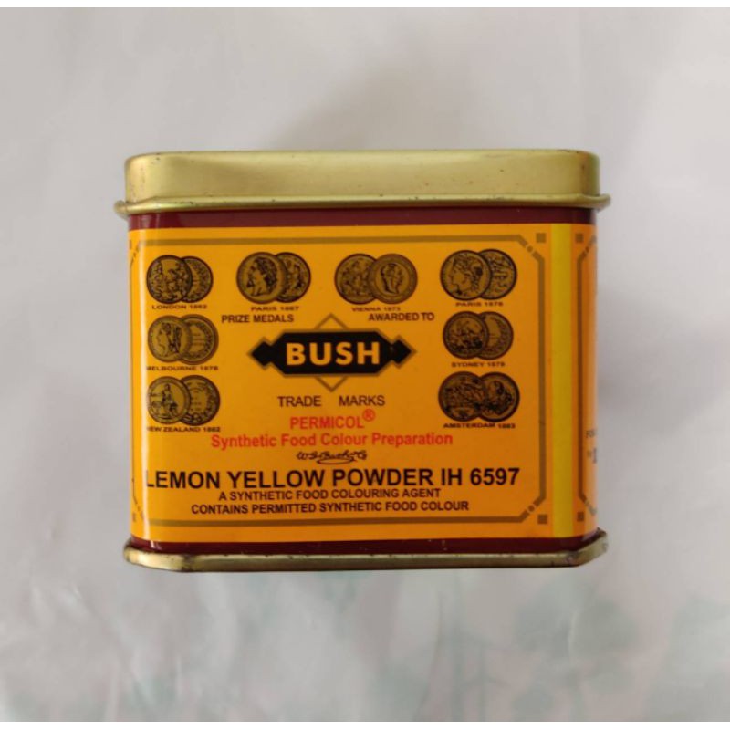 สีผสมอาหาร Bush Food Color (Lemon Yellow) | Shopee Thailand