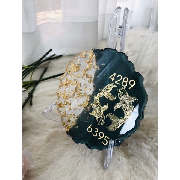 ที่รองแก้วเรซิ่น งานมงคล4289/6395 | Shopee Thailand