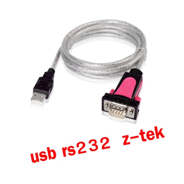 Z-TEK สายแปลง USB To Serial สาย USB to RS-232 Converter รุ่น UC-232A ...