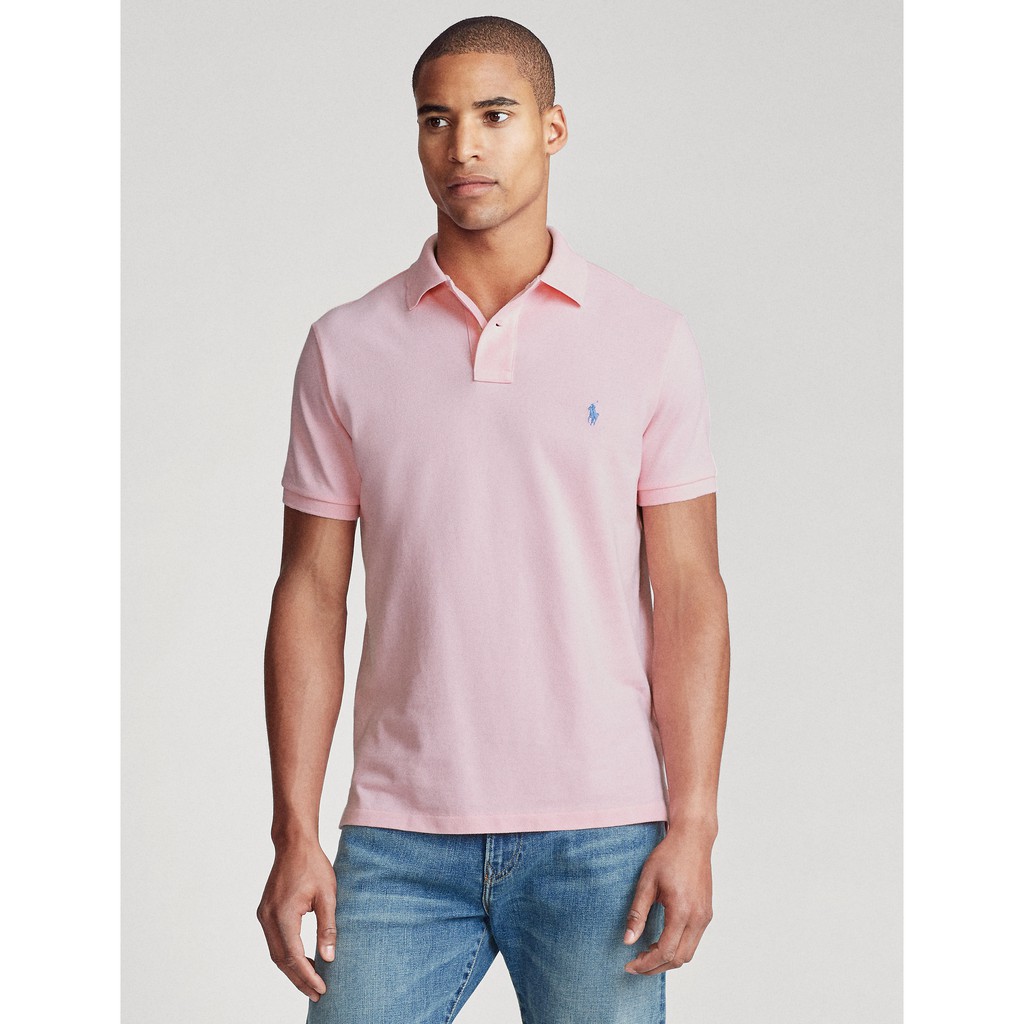 Polo Ralph Lauren POLO เสื้อโปโล รุ่น MNPOKNI1N820336 สี 650 PINK ...