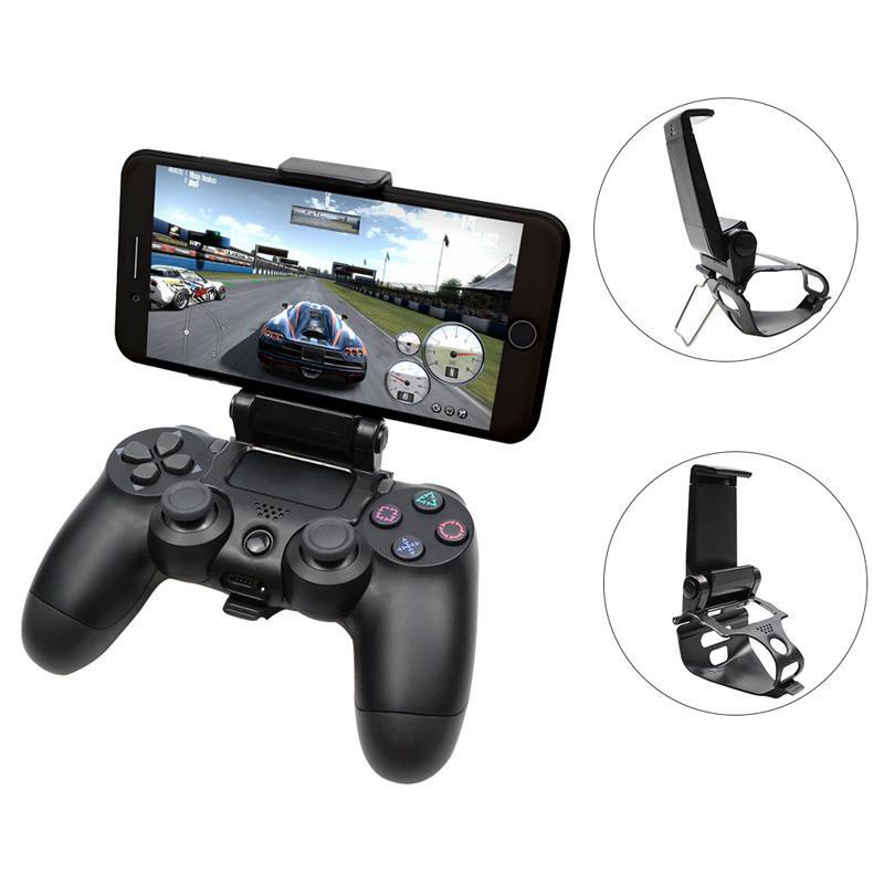 โทรศัพท์มือถือสําหรับ PS4 Controller Mount Hand Grip สําหรับ PlayStation 4 Gamepad สําหรับ ...