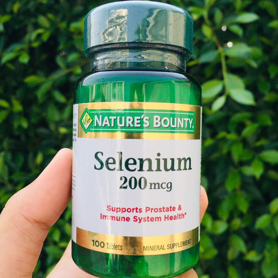 Selenium 200mcg 100 Tablets (Nature's Bounty®) ซีลีเนียมSupport ...