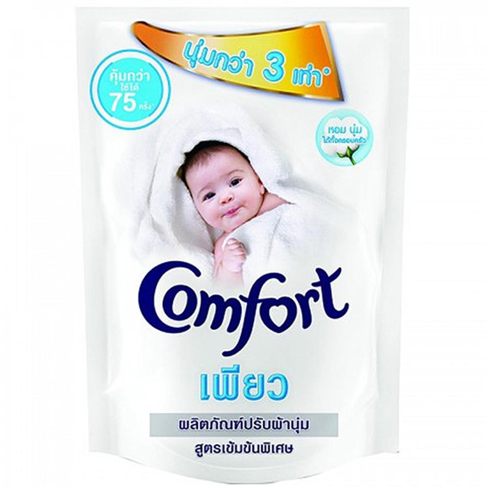 น้ำยาปรับผ้านุ่มคอมฟอร์ทเพียวสีขาว 1400 มล. FABRIC SOFTENER COMFORT ...