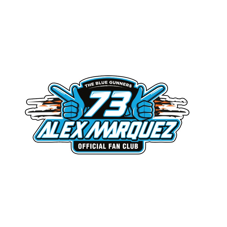 สติ๊กเกอร์ #73 Alex Marquez (3M) สติ๊กเอร์บิ๊กไบค์ สติ๊กเกอร์มอไซค์ ...