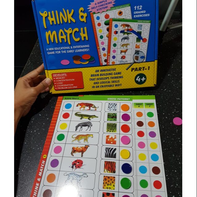 Logical thinking chart_ชุดความรู้ฝึกเชาวน์ | Shopee Thailand