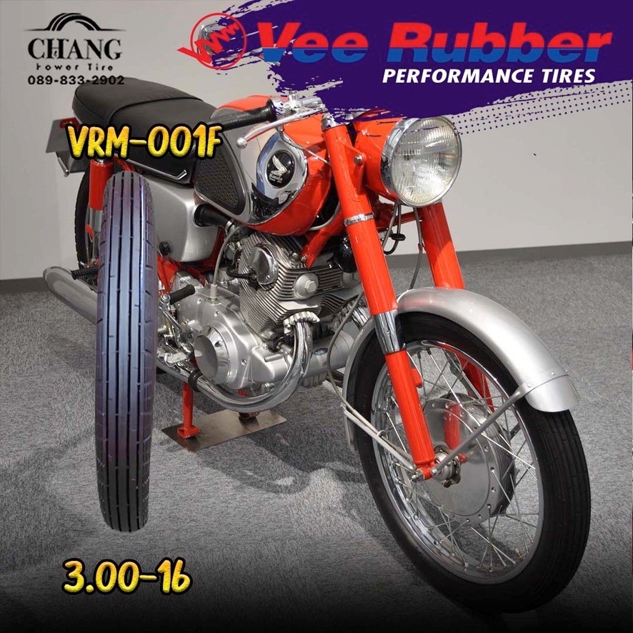 ยางนอกมอเตอร์ไซค์ 3.00-16 รุ่น VRM-011 , 3.25-16 รุ่น VRM-094 ยี่ห้อ ...
