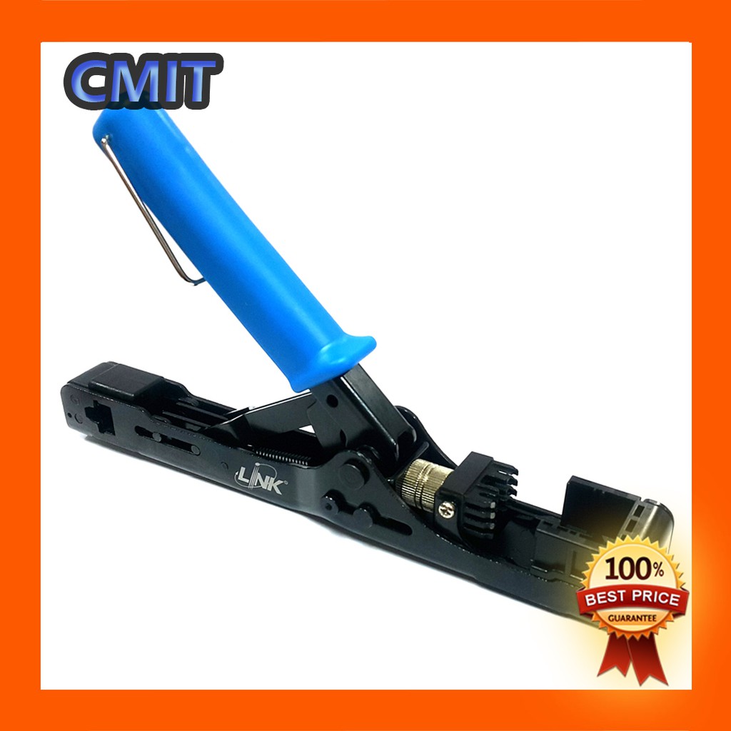 CMIT LINK Fast Jack and Plug Termination Tool (Two in one) คีมเข้าสาย ...