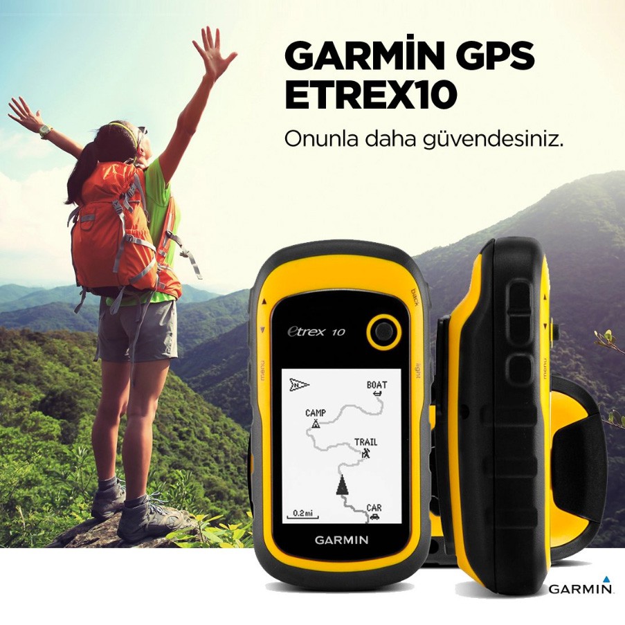 Garmin eTrex 10 ( GPS วัดพื้นที่ ไร่-งาน-ตารางวา) เมนูไทย ประกันศูนย์ 1 ...