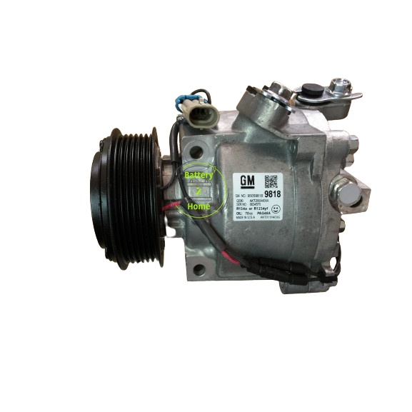 คอมแอร์ KDAC เชฟโรเลต โซนิค 134A (บิ้ว12V) Compressor Chevrolet Sonic ...