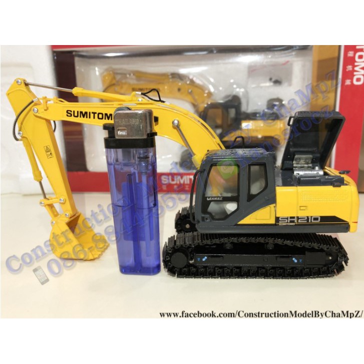 **โมเดลเหล็กขยับได้**Sumitomo SH210-6 Scale 1:50 | Shopee Thailand