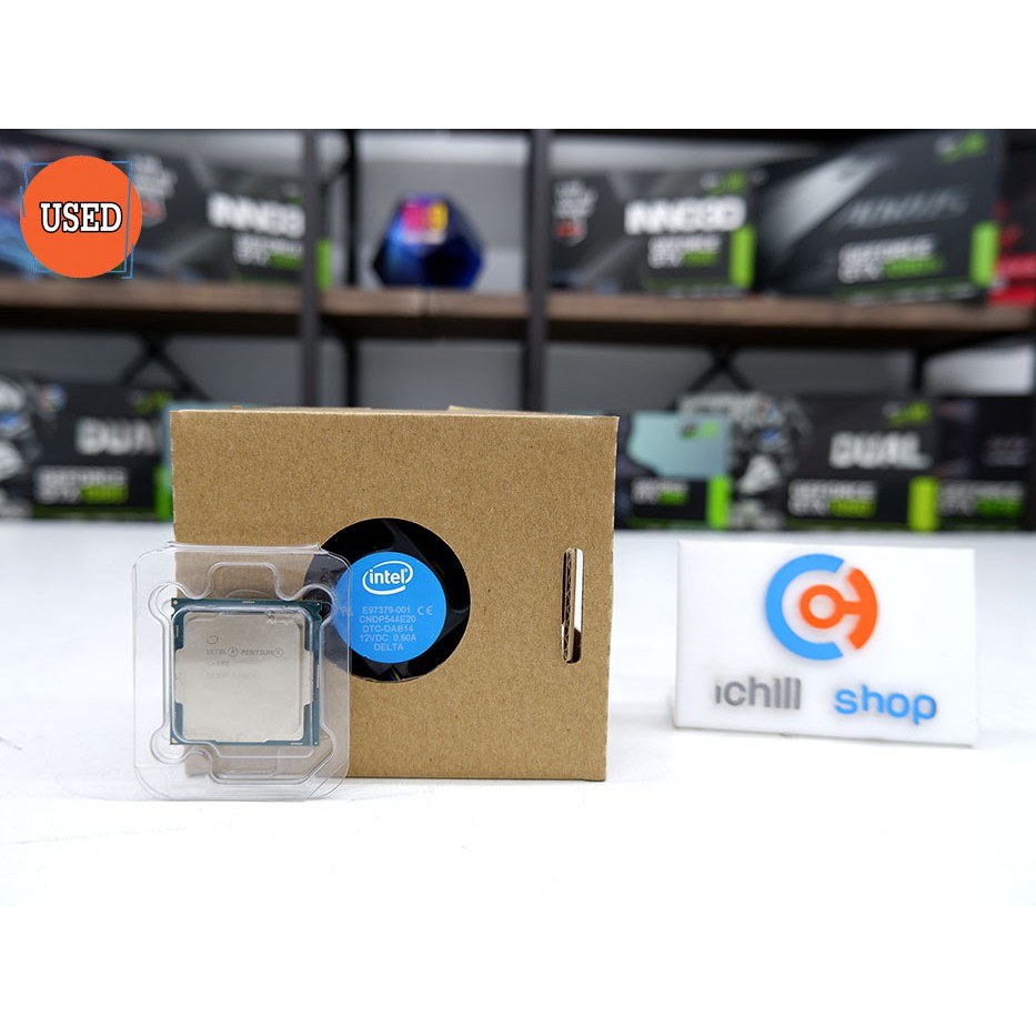 CPU (ซีพียู) INTEL PENTIUM G4600 3.6GHZ + ซิงค์พัดลม P12061 | Shopee Thailand