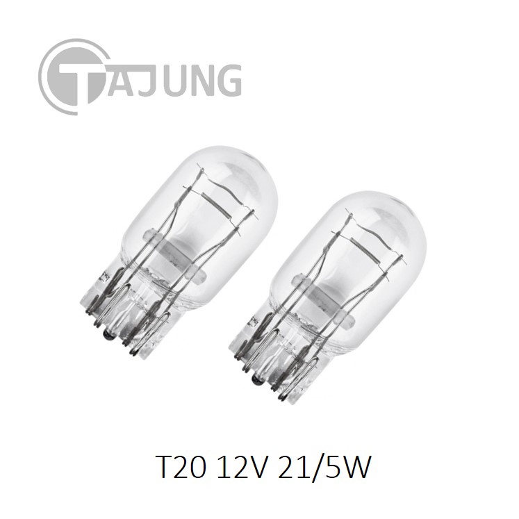 หลอดไฟเบรค/หรี่ T20 12V 21/5W (2 ไส้) 7443 แบบเสียบ, (1 หลอด / 1คู่) | Shopee Thailand