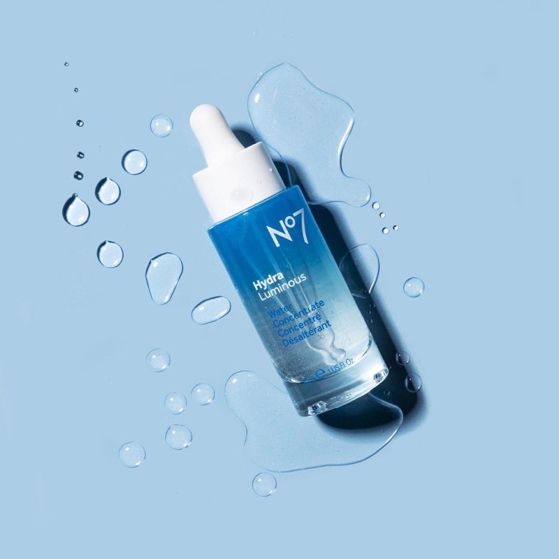 No7 HydraLuminous Water Concentrate 30 ml นัมเบอร์เซเว่น ไฮดราลูมินัส ...