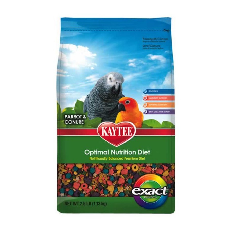 Kaytee Exact Rainbow Parrot / Conure, 2.5 lb เคธี่ อาหารเอ็กซ์แซ็คเรน ...