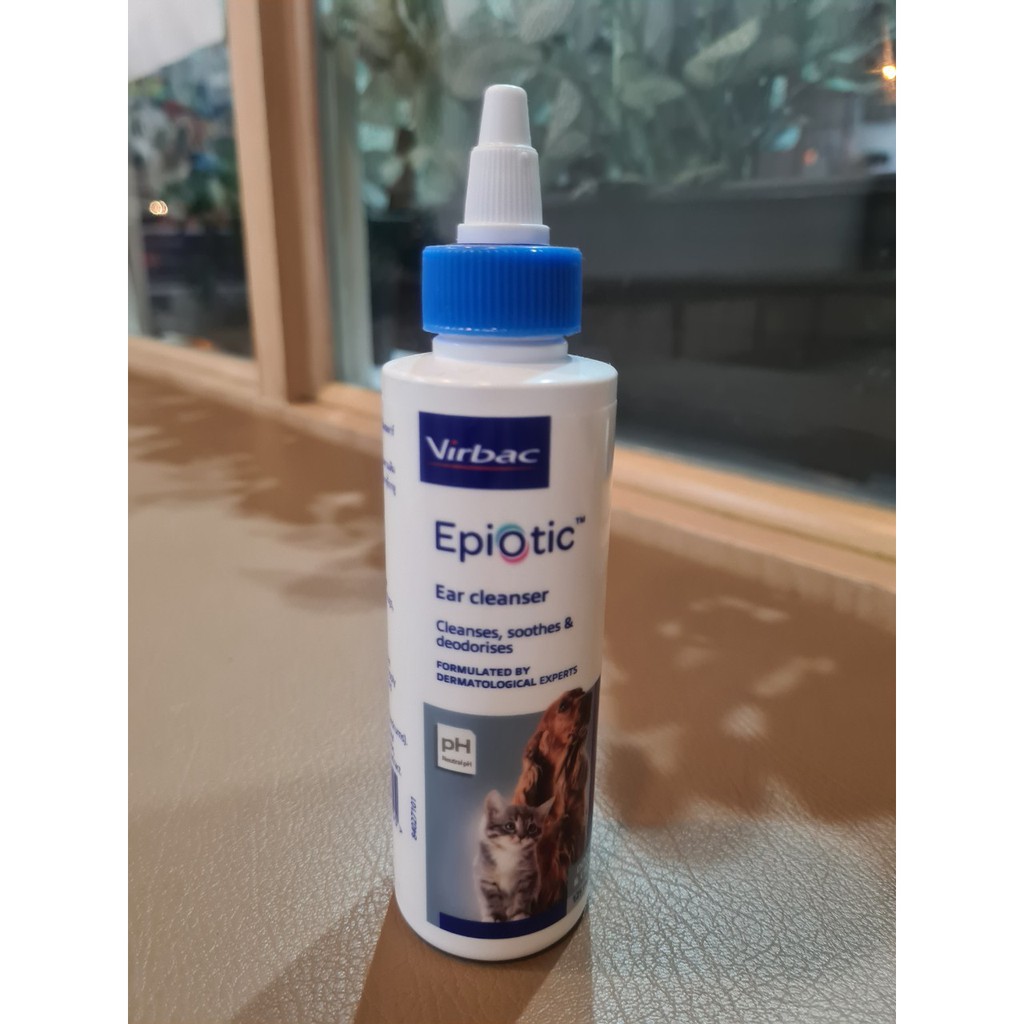 Epiotic Ear cleaner อีพีโอติก ผลิตภัณฑ์ทำความสะอาดช่องหู สุนัข แมว ขนาด ...
