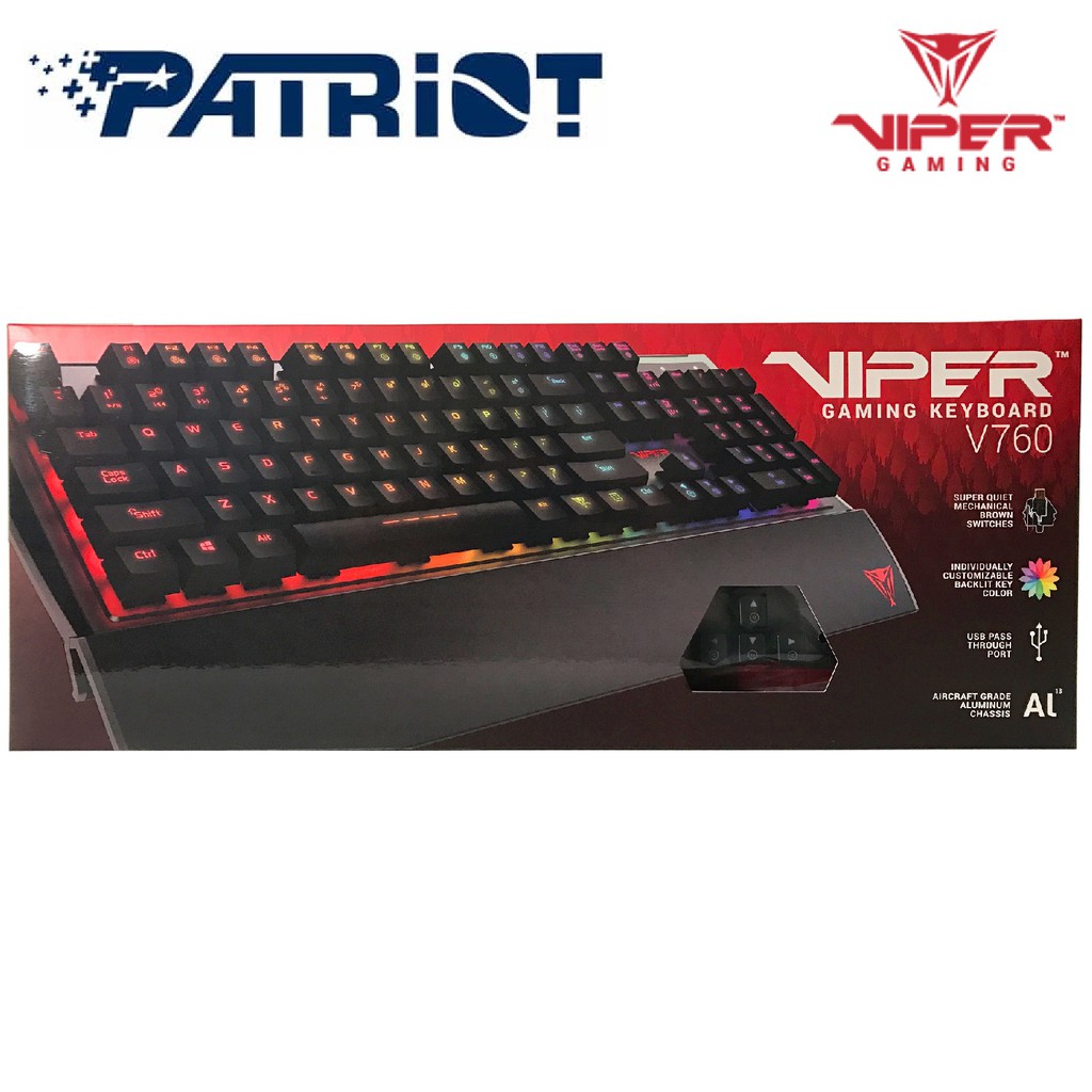 Patriot Viper V760 Gaming Mechanical Keyboard | Shopee Thailand