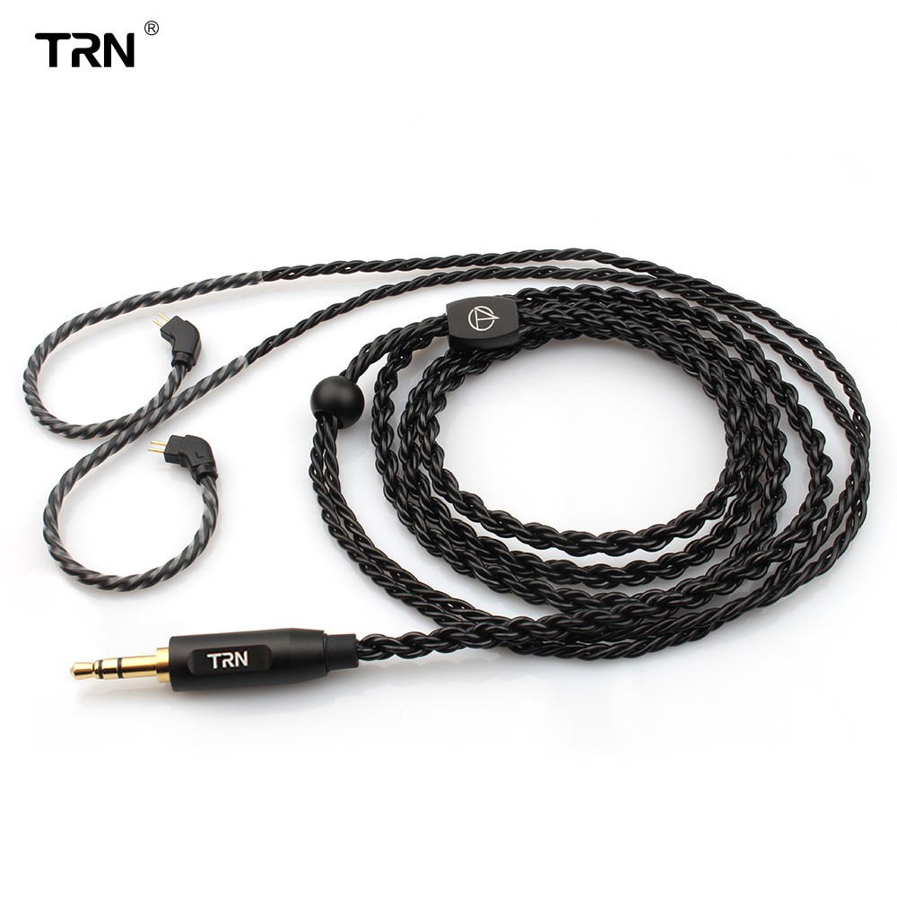 TRN 3.5mm MMCX/2Pin Connector 6 Core High Purity Copper Cable For TFZ ...