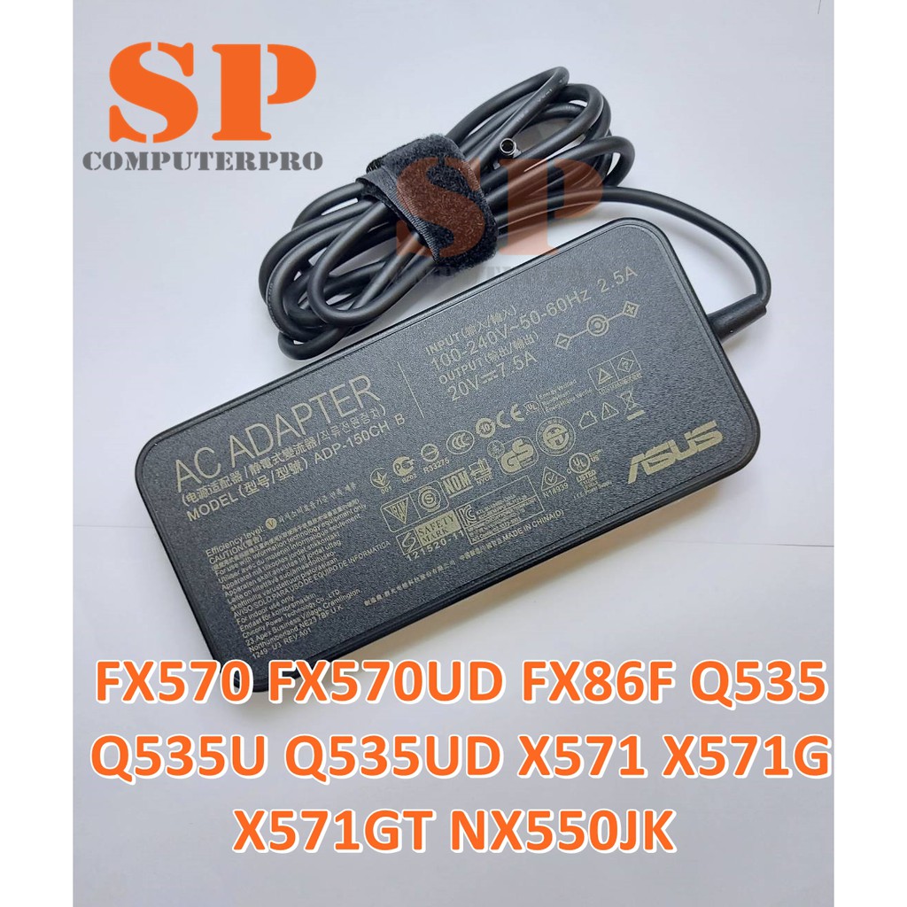 ASUS ADAPTER อแดปเตอร์โน๊ตบุ๊ค ASUS D3500Q FX570 FX570UD Q535 Q535U ...