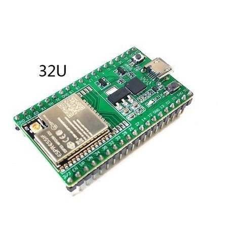 ESP-WROOM-32U ESP32-DevKitC บอร์ดพัฒนา WIFI + บลูทูธ IOT NodeMCU-32 ...