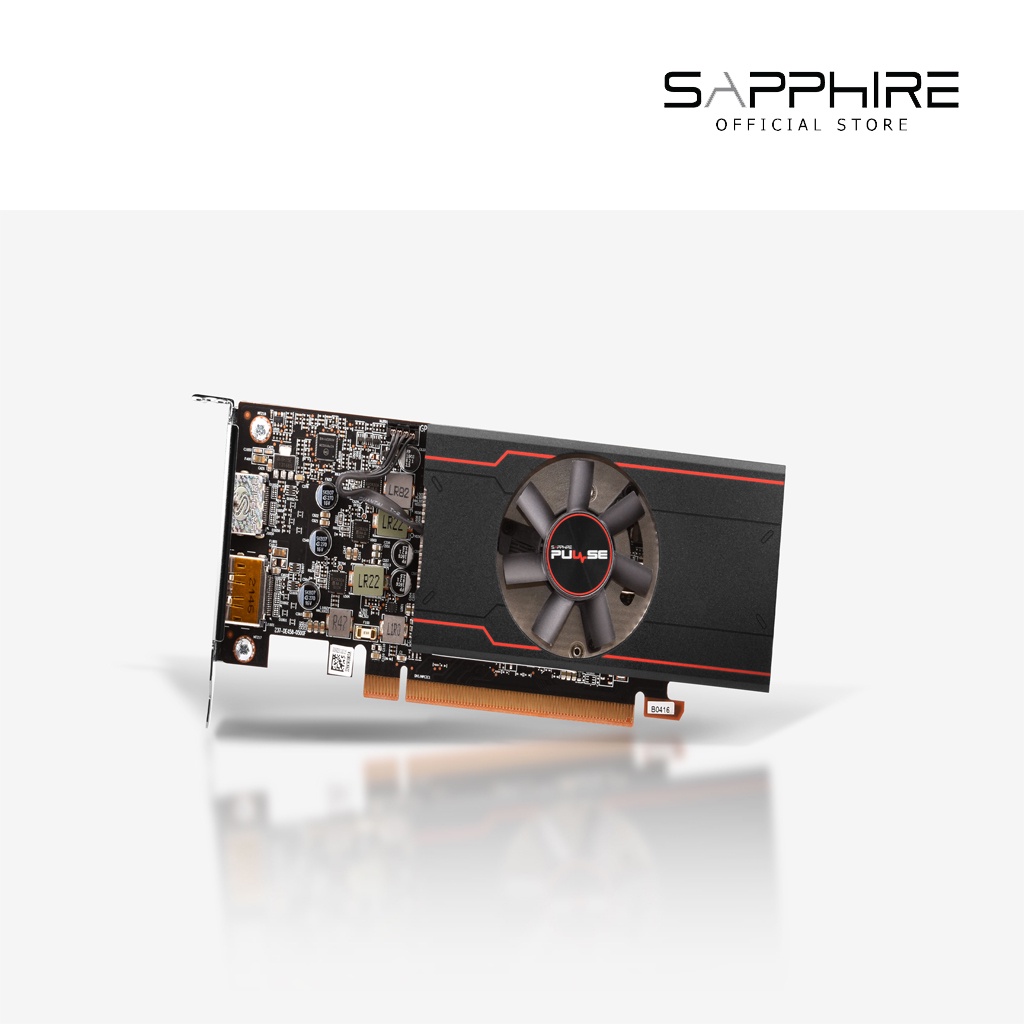 VGA SAPPHIRE PULSE AMD RADEON RX 6400 GAMING 4GB GDDR6 HDMI/ DP LP ...