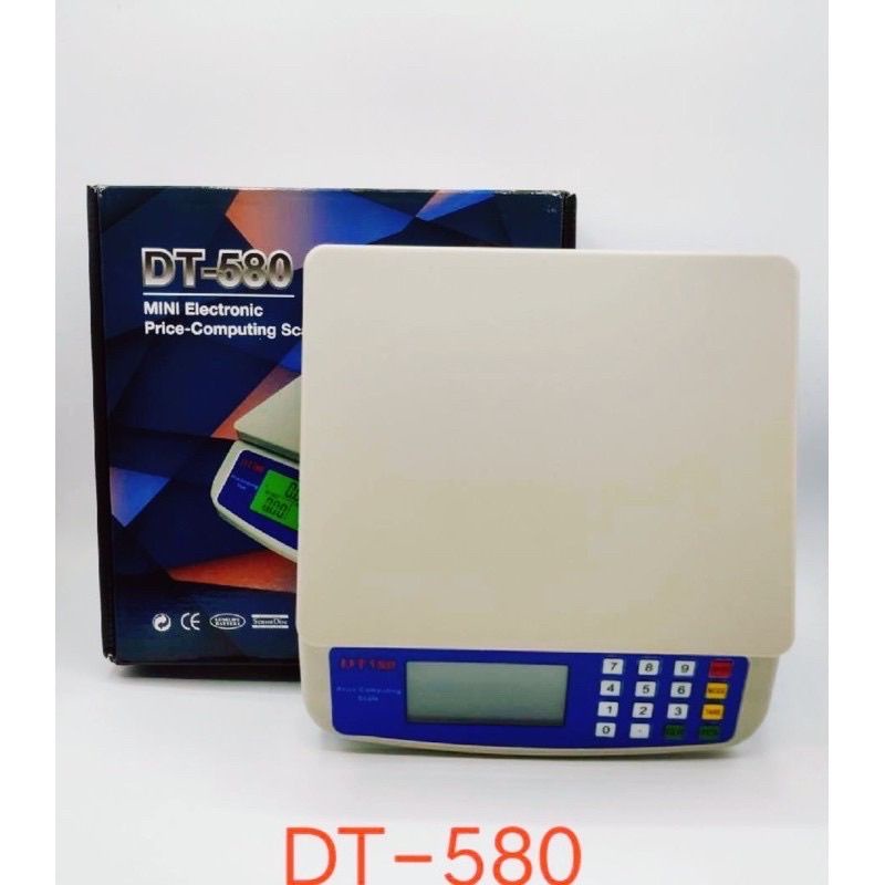 (พร้อมส่ง) ตาชั่ง DT-580 เครื่องชั่งน้ำหนักดิจิตอลแบบคำนวณราคาได้ ชั่ง ...