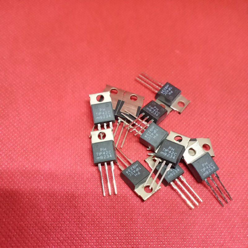 TIP42C. Power Transistor. PNP. TO220. แพ็ค 5 ชิ้น | Shopee Thailand