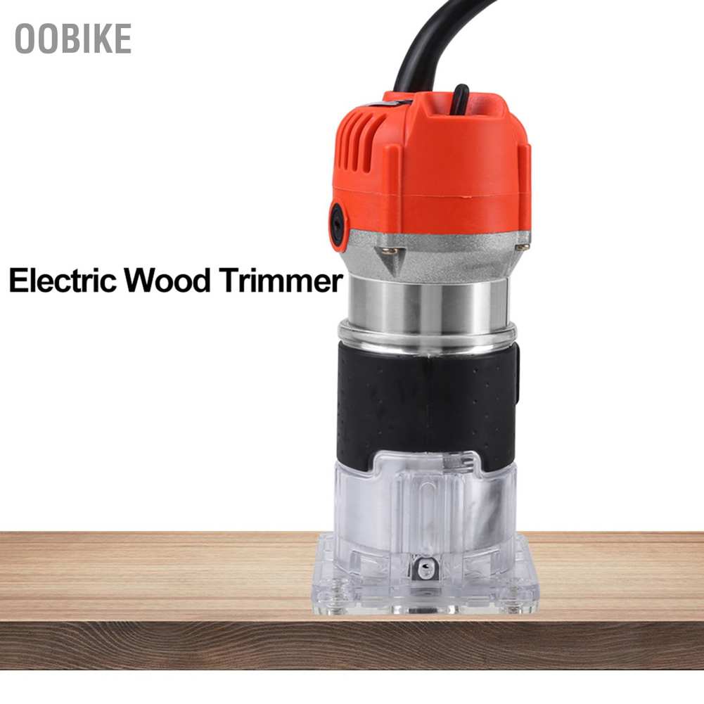 OObike 110V 30000R/MIN Electric Hand Trimmer Wood Laminator Router Tool ...