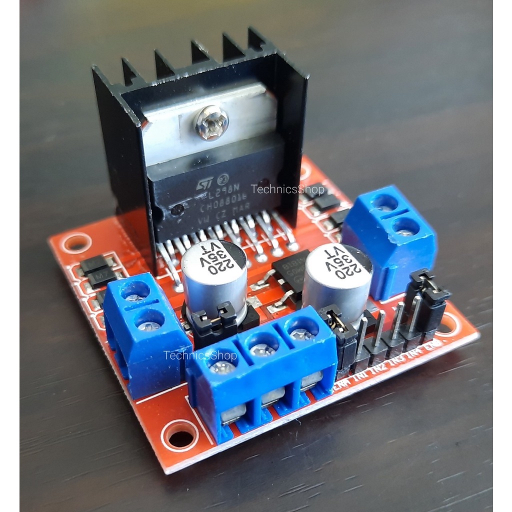 โมดูล L298N Dual Motor Driver Module 2A (ไดร์ขับมอเตอร์) | Shopee Thailand