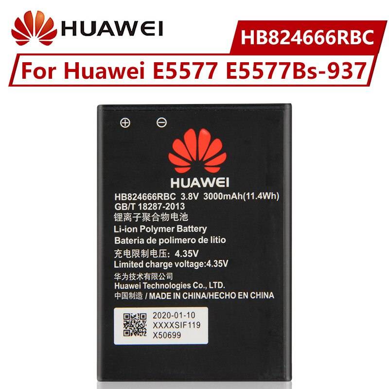 แบตเตอรี่ Huawei E5577 E5577Bs-937 HuaWei แบตเตอรี่ HB824666RBC เปลี่ยน ...